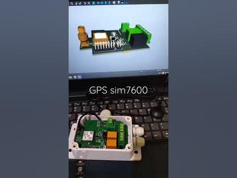 GPS TRACKING quectel L86 + Sim7600, design GB mikroavr.com - YouTube
