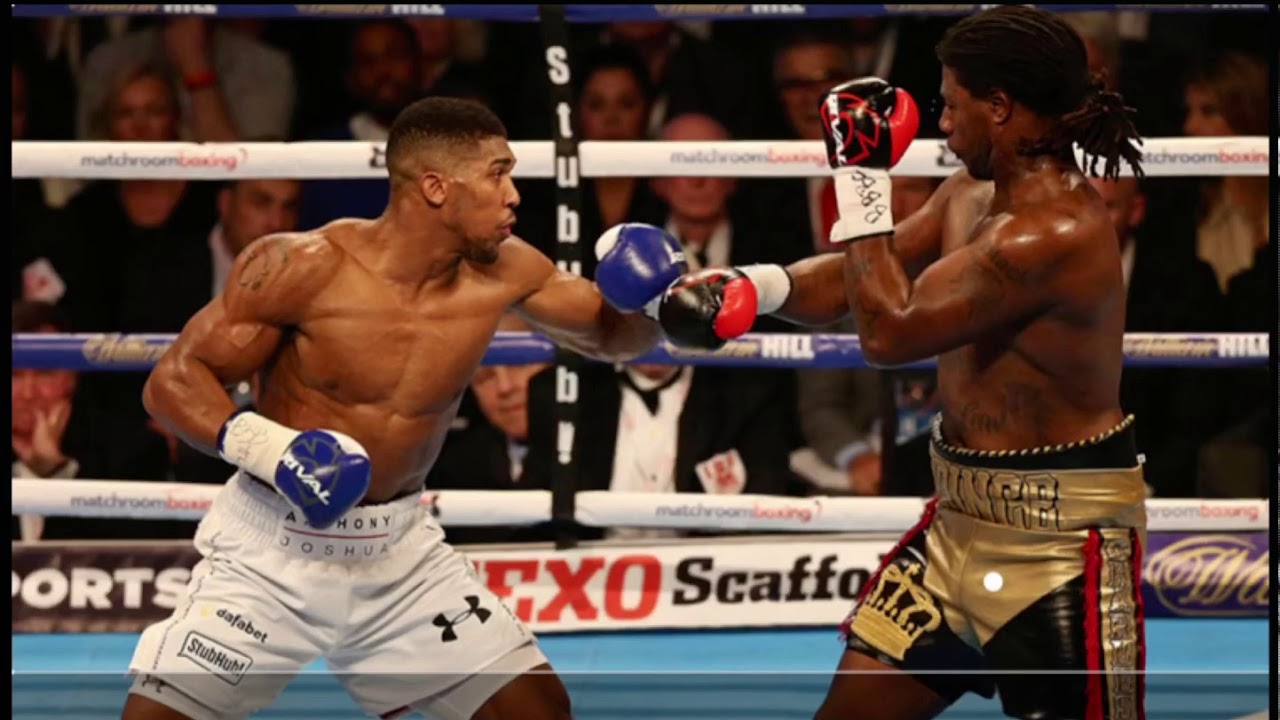 FIGHT ARCHIVES - ANTHONY JOSHUA VS CHARLES MARTIN - KNOCKOUT!!! NEW IBF ...