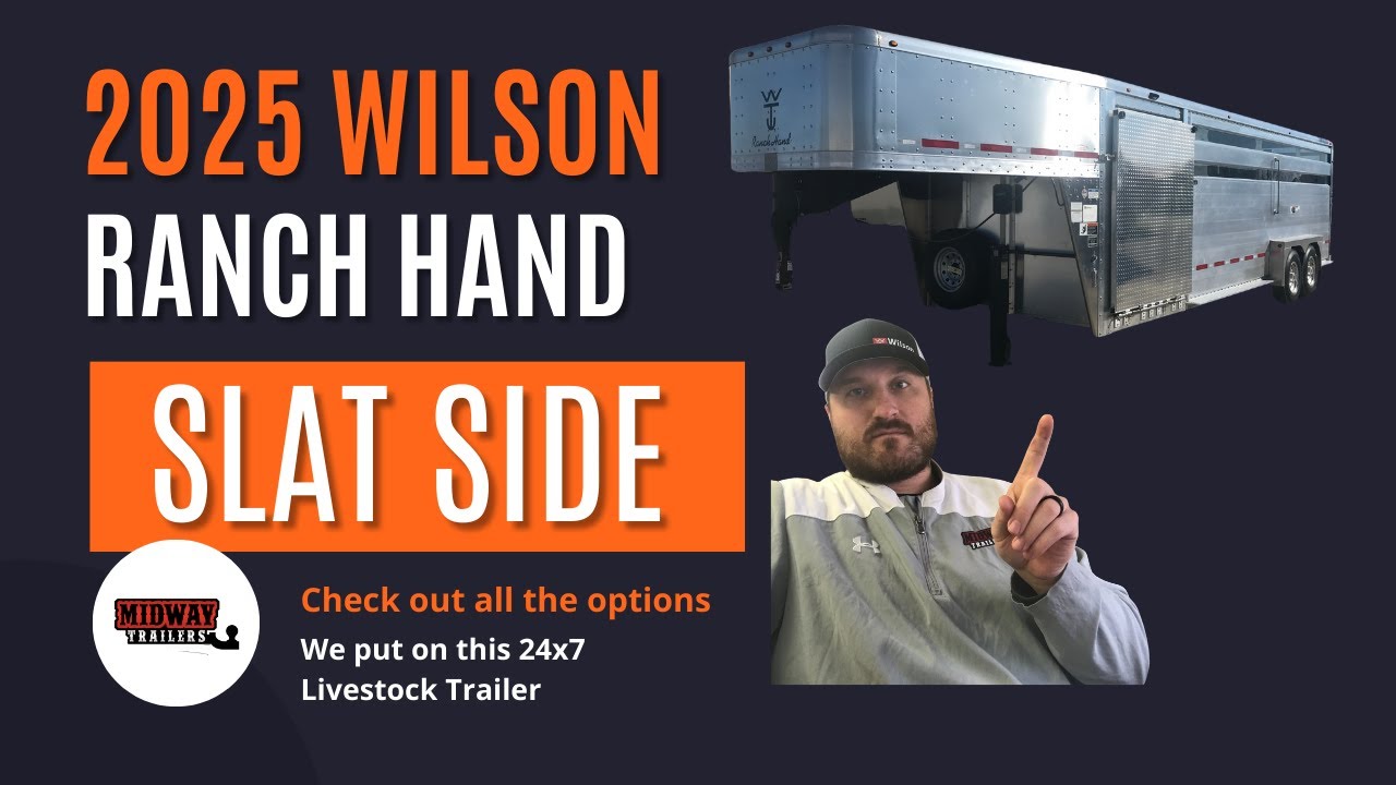 2025 24' Wilson Ranch Hand Slat Side - YouTube