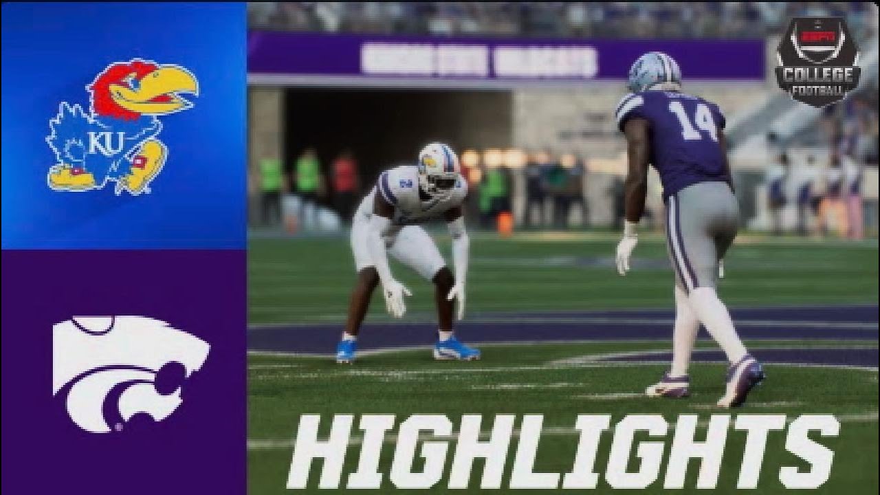 Kansas Jayhawks vs Kansas State Wildcats | Full Game Highlights | EA ...