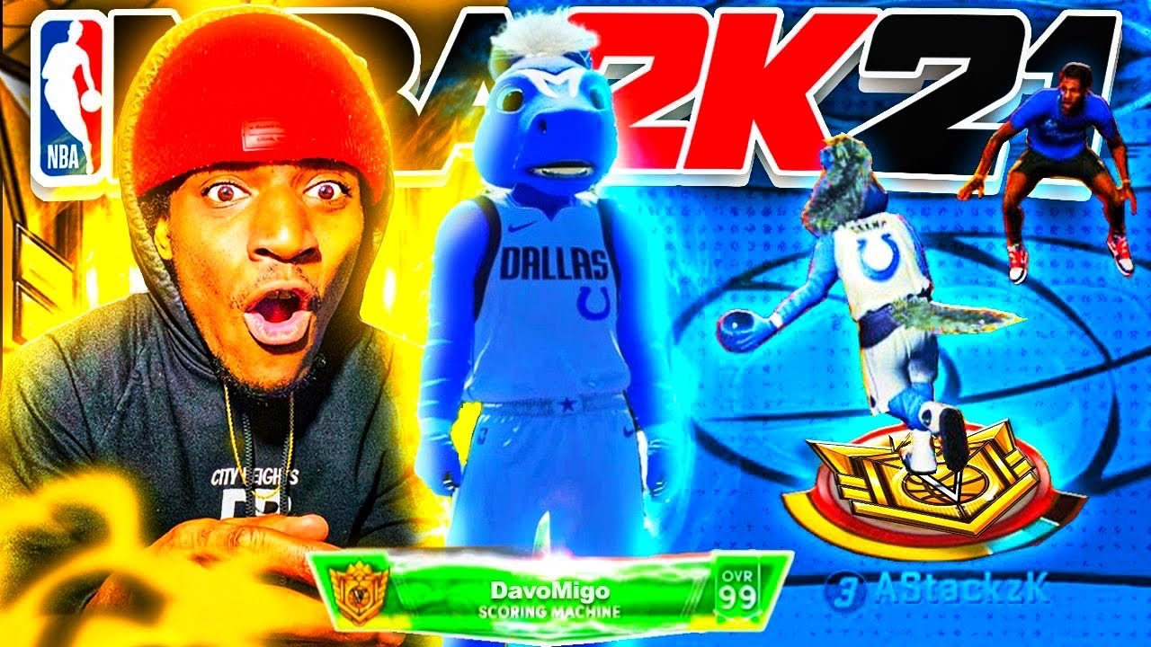 Life as a MASCOT on NBA 2K21 NEXT GEN with my DREAM BUILD is BETTER ...