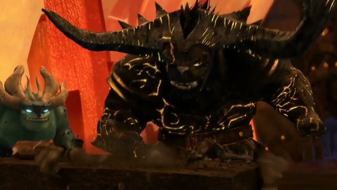 Trollhunters: Gunmar obtiene el ojo de Angor Rot - YouTube