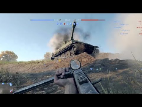 Capturing german Tiger on the front | BFV | POV Battlefield footage ...