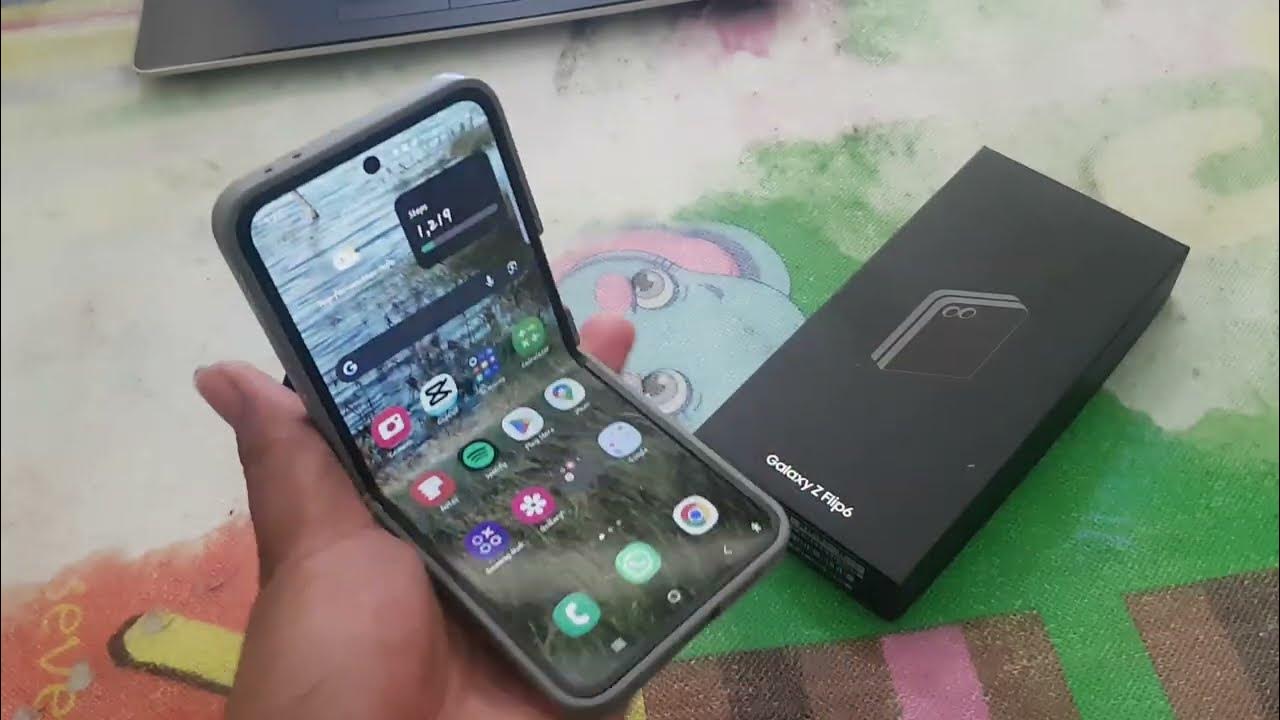 Samsung Galaxy Z Flip 6: How to Enable or Disable 'Speak Usage Hints' in TalkBack (Android 14 ...