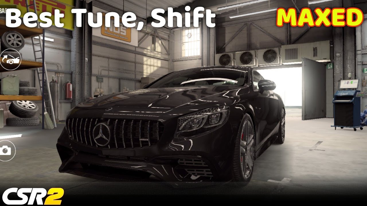 CSR2 AMG S 63 Coupe | Tune & Shift Pattern for (7.980 Sec) | Maxed tune ...