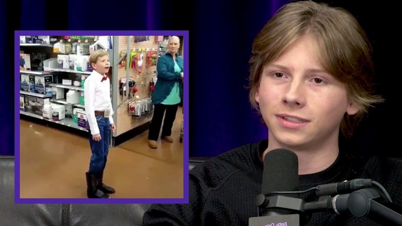 Mason Ramsey on Still Being Referred to as "Walmart Yodel Kid" - YouTube