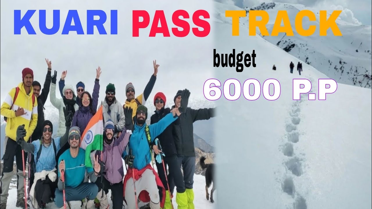 Kuari pass track in December | The Lord Curzon trail | sabse Khubsurat ...