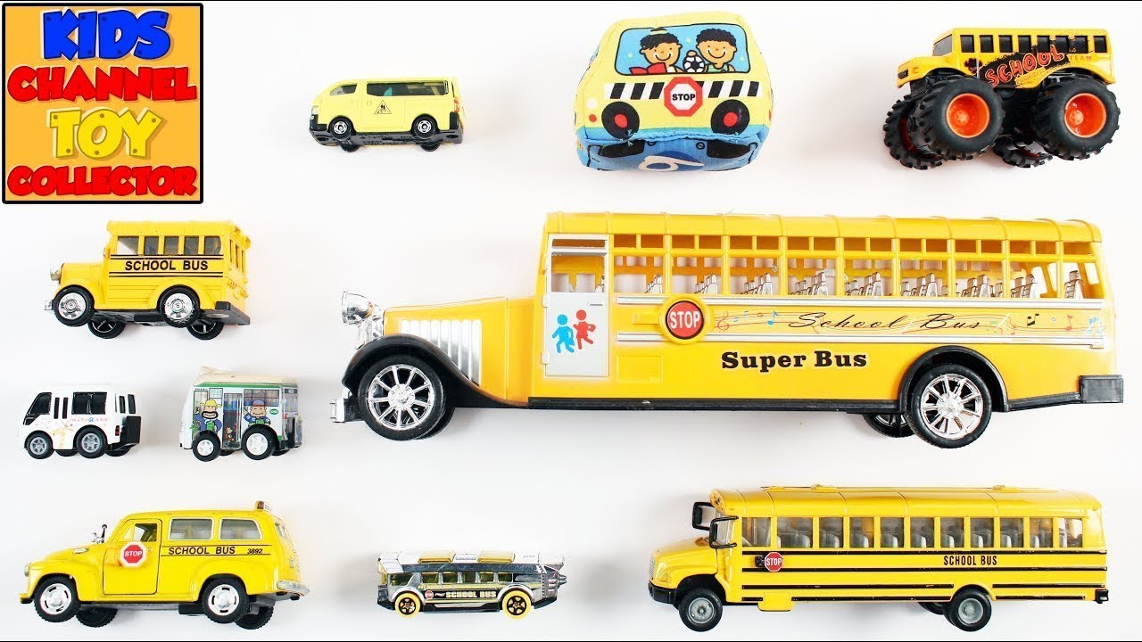 School Buses of Different Kinds - YouTube