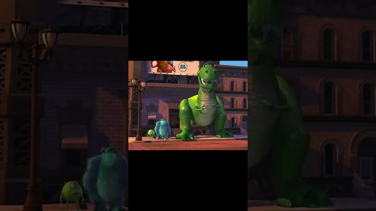 Monsters Inc Bloopers - Rex Cameo - YouTube