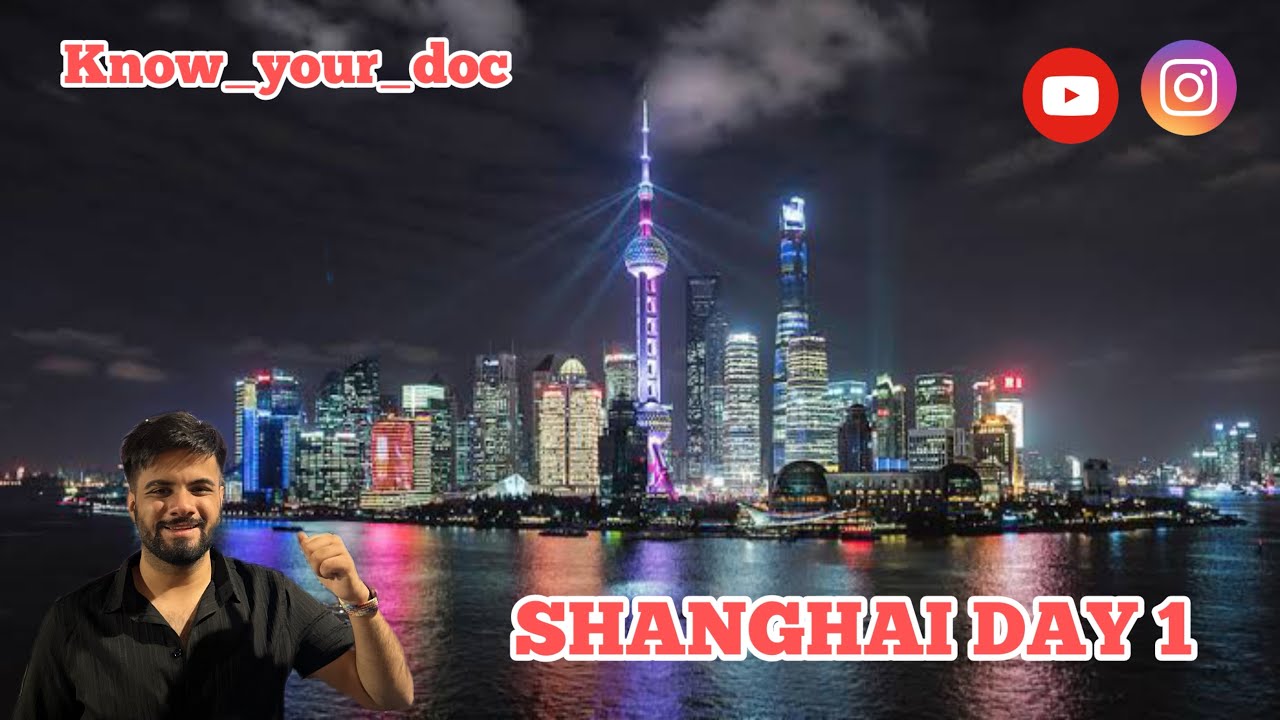 SHANGHAI DAY 1 || CHINA TRAVEL - YouTube