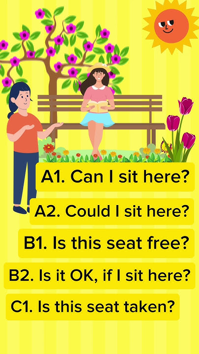 🇬🇧Can I sit here? - YouTube