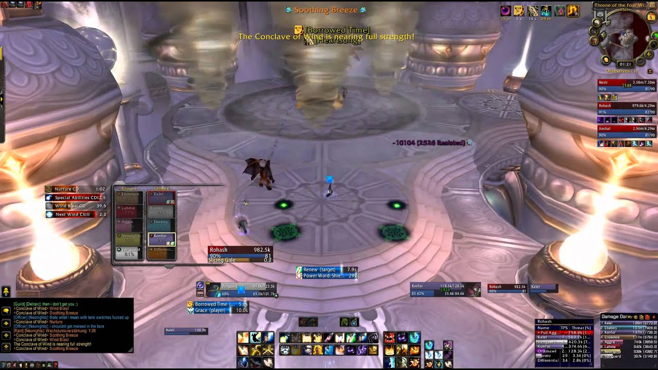 Cataclysm priest PoV Conclave of Wind 10man - YouTube