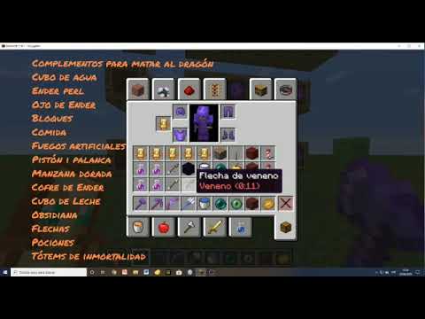 Como poner el inventario de minecraft en la 1.16.1 - YouTube