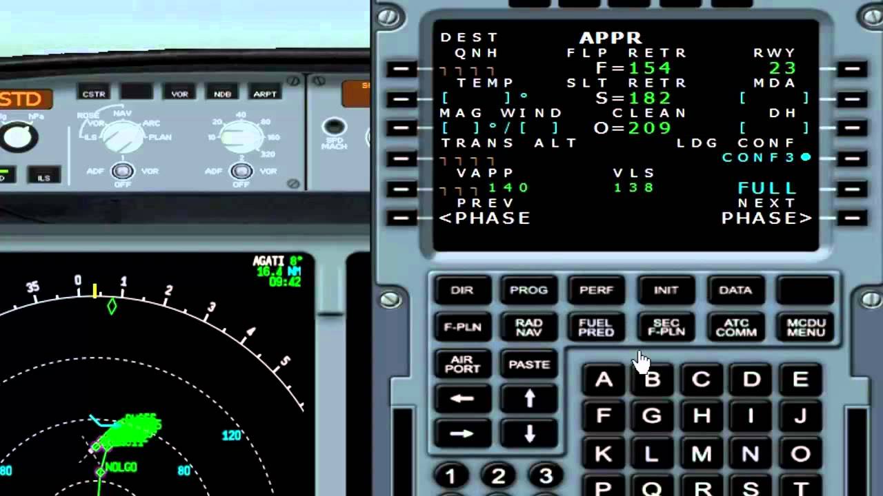 FS Tutorial - vasFMC Teil 5 - Sinkflug und Landung - YouTube