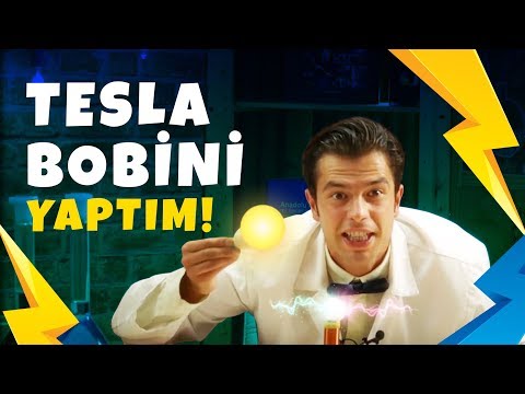 Kablosuz Elektrik Nasıl İletilir? - Tesla Bobini Deneyi