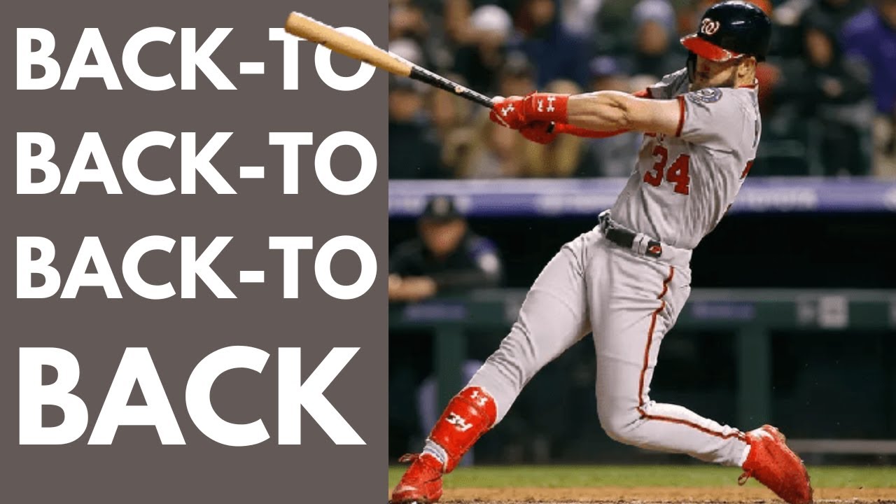 Four Home Runs in a Row! - YouTube