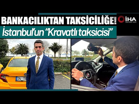 Boğaziçi Üniversitesi Mezunu Beyaz Yakalı İşini Bıraktı, 'Kravatlı Taksici' Oldu
