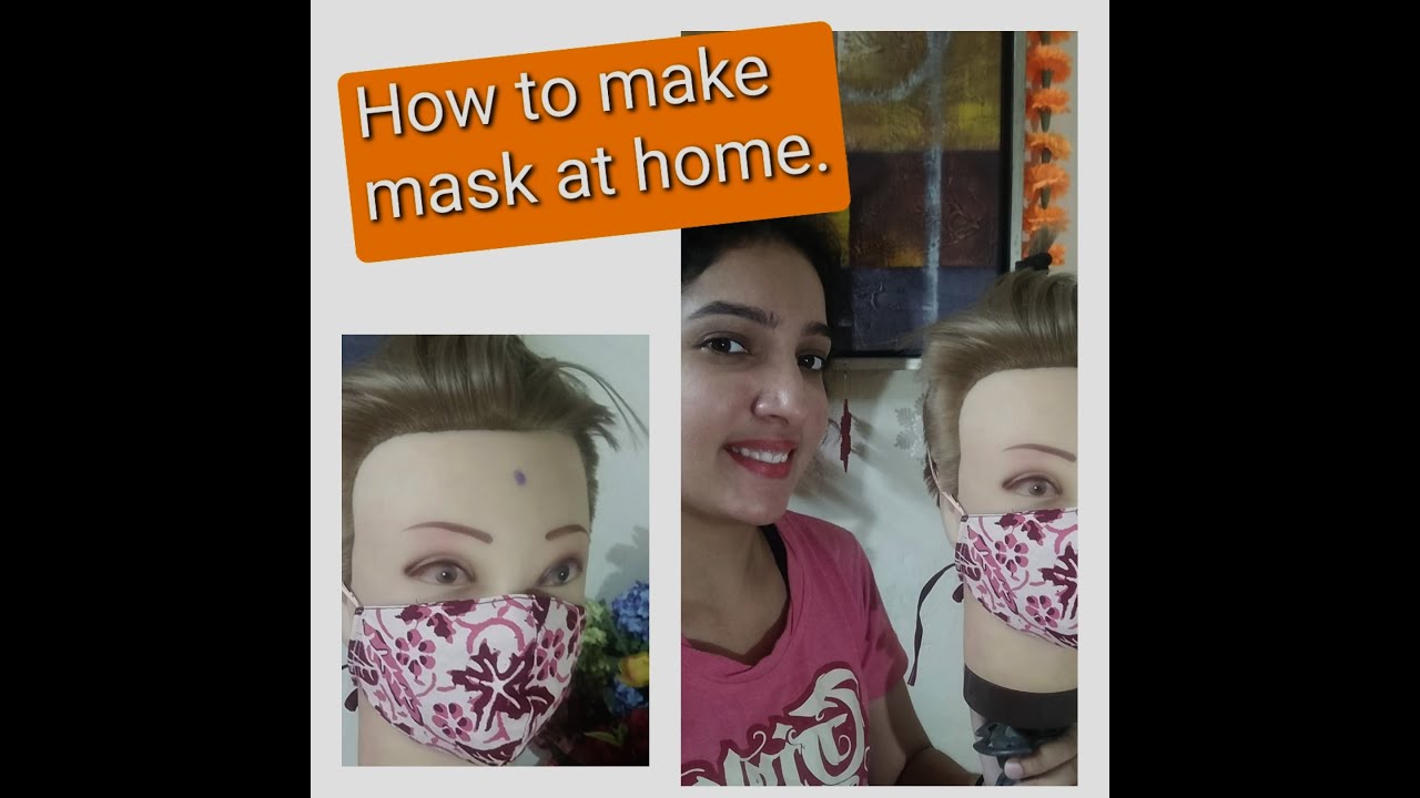 How to make mask at home - YouTube