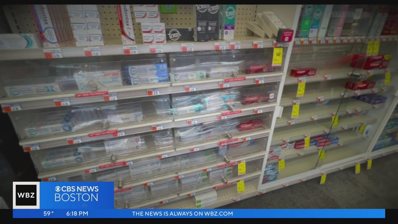 CVS, Target locking up everyday items like toothpaste, soap, deodorant ...