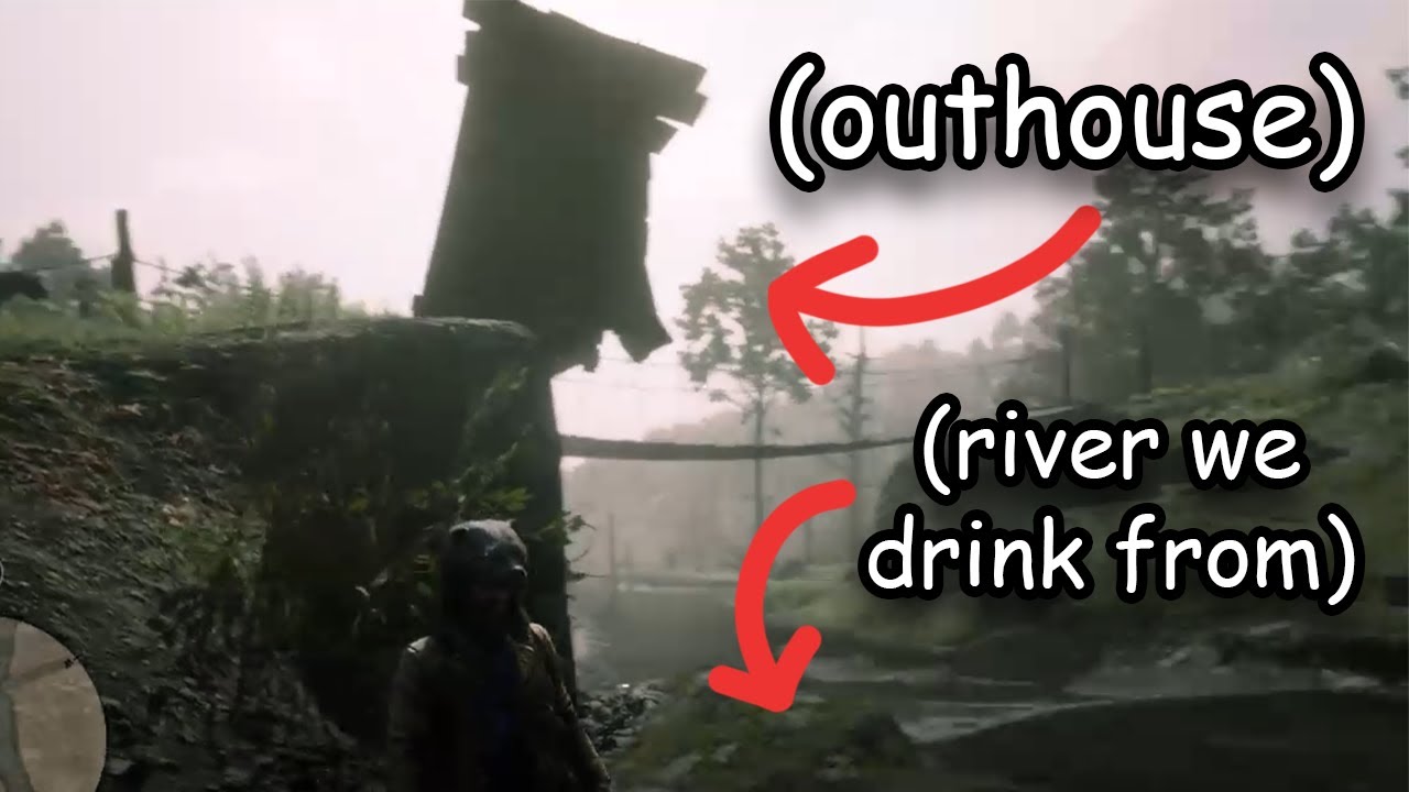 welcome to poop river | rdr2 - YouTube