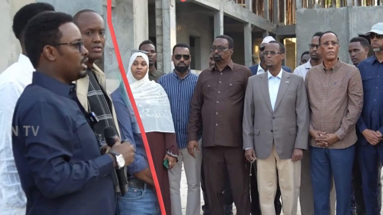 Wasiirka Howlaha guud ee Hirshabeele ayaa ka warbixiyay halka uu marayo ...