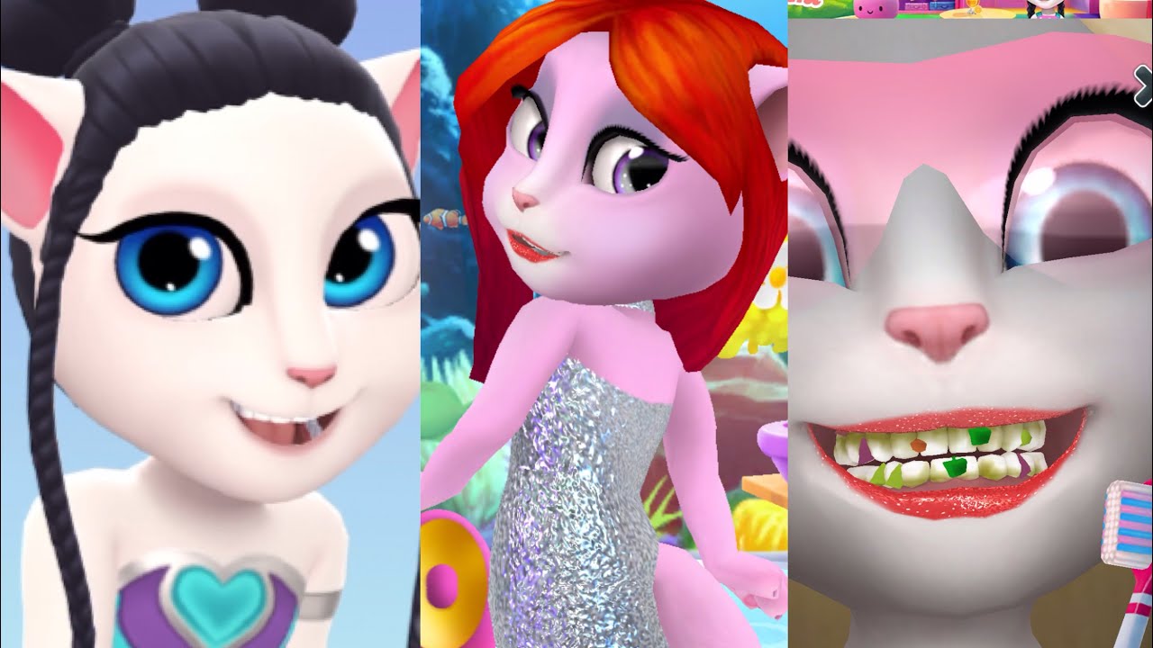 My talking Angela game - YouTube