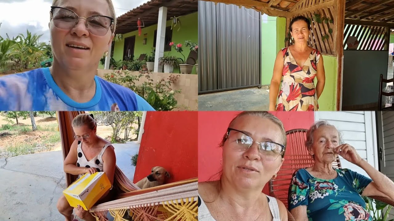 FFUI BUSCAR UM PRESSENTE NA CASA DA MINHA IRMÃ GEANE + OLHA O QUE ...