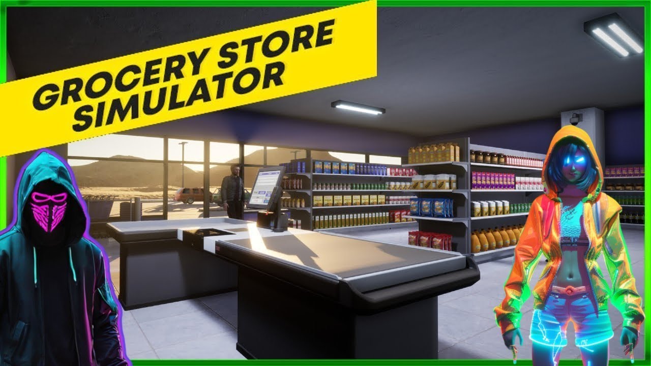 Grocery Store Simulator - Supermarket Simulator онлайн №2 - YouTube