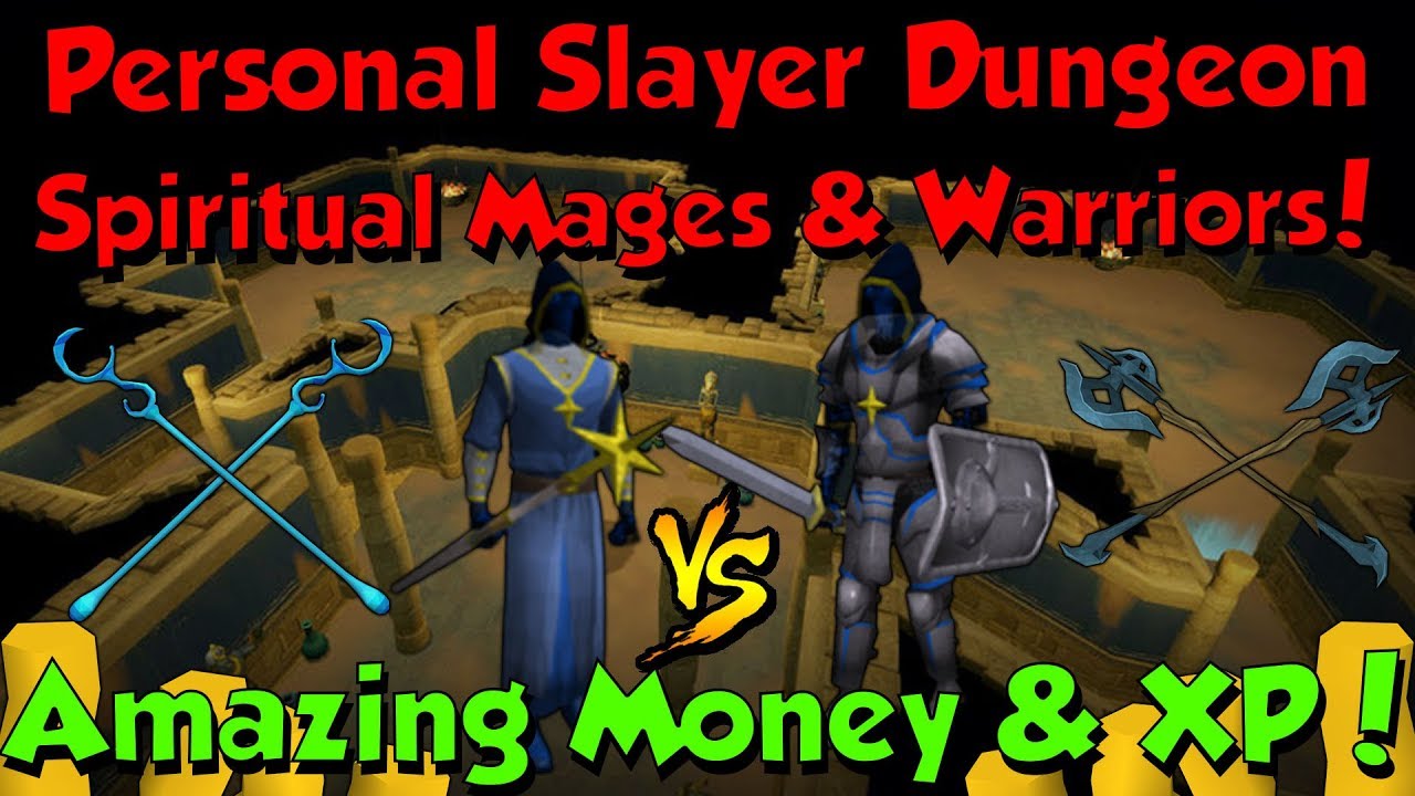 Spiritual Mages & Warriors in your Slayer Dungeon! [Runescape 3] 6M GP ...