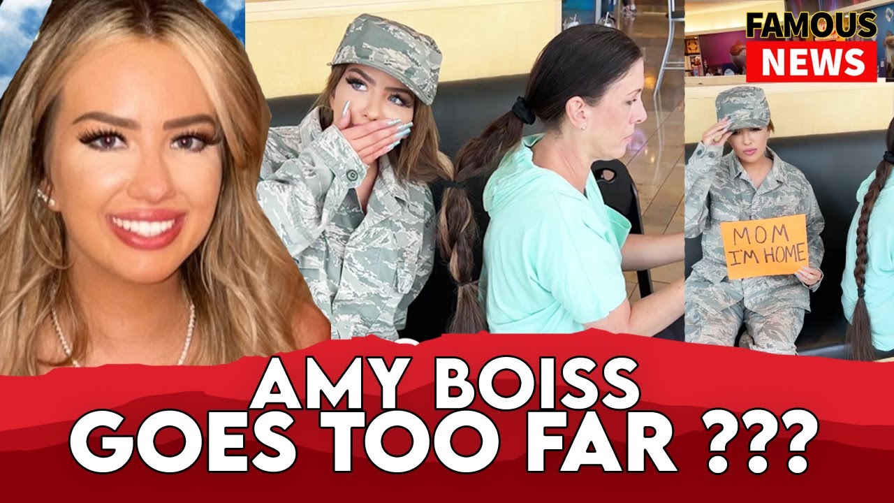 Tik Tok Star Amy Boiss Goes Too Far With Viral Video Famous News Youtube