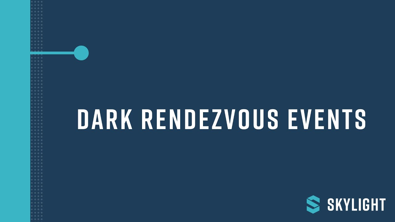 Skylight Training: Dark Rendezvous - YouTube