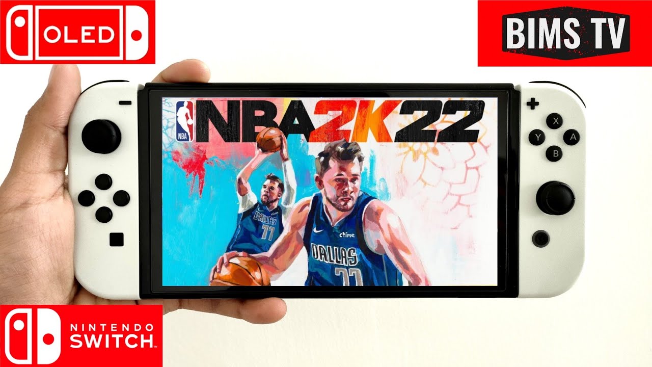 NBA 2K22 - Nintendo Switch Oled Gameplay - YouTube
