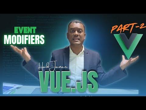 Part# 02 Using Event Modifiers in Vue js Forms: Simplifying User Input Handling | Vue js ...
