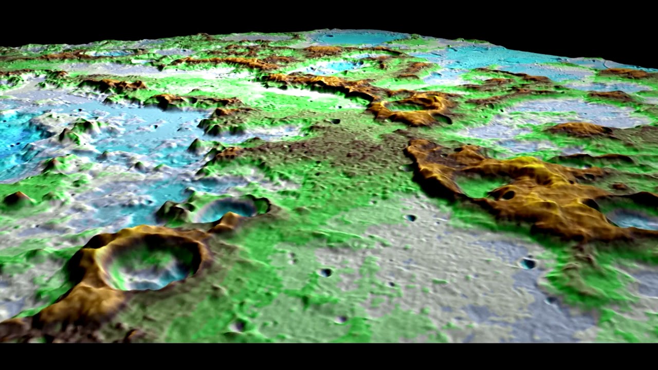 Montes of the Orientale Basin (an animated view) - YouTube