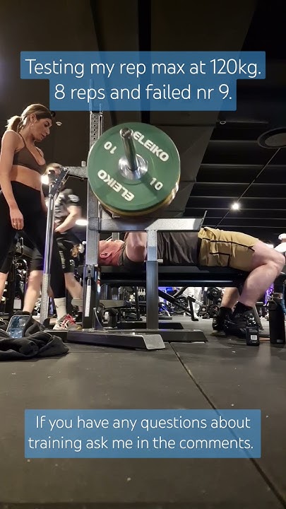 bench press 120kg, failed rep nr 9 - YouTube bench press 120kg, failed rep nr 9 - YouTube