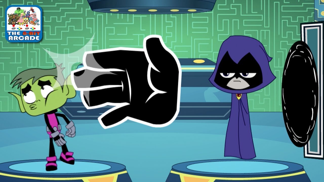 Teen Titans Go: Training Tower - Rock, Paper, Slap! (CN Games) - YouTube