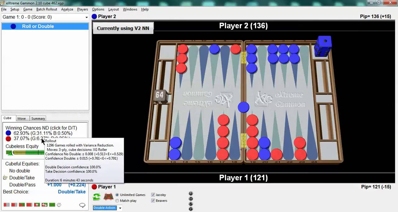 Doubling Cube discussion - YouTube