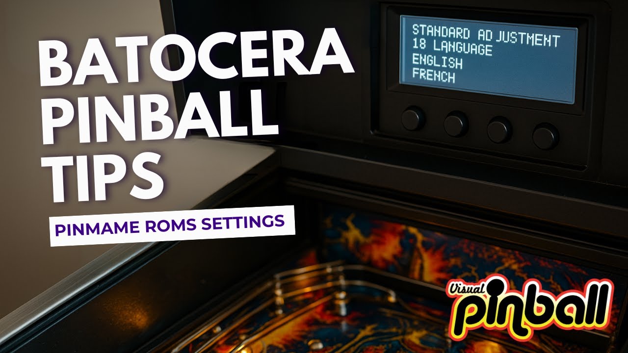 How to Customize Pinball ROM in Batocera (Quick Guide!) - YouTube