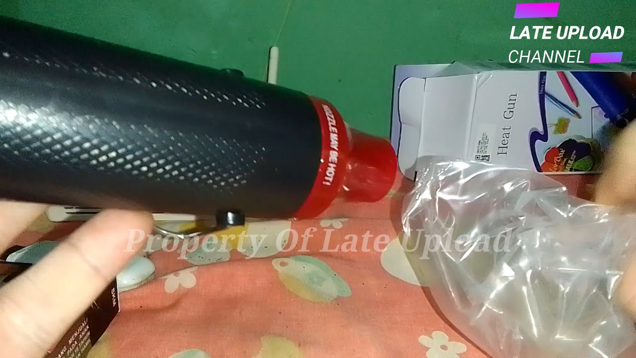 REVIEW : HEAT GUN TAFFWARE SY300 | BLOWER SOLDER UAP - YouTube