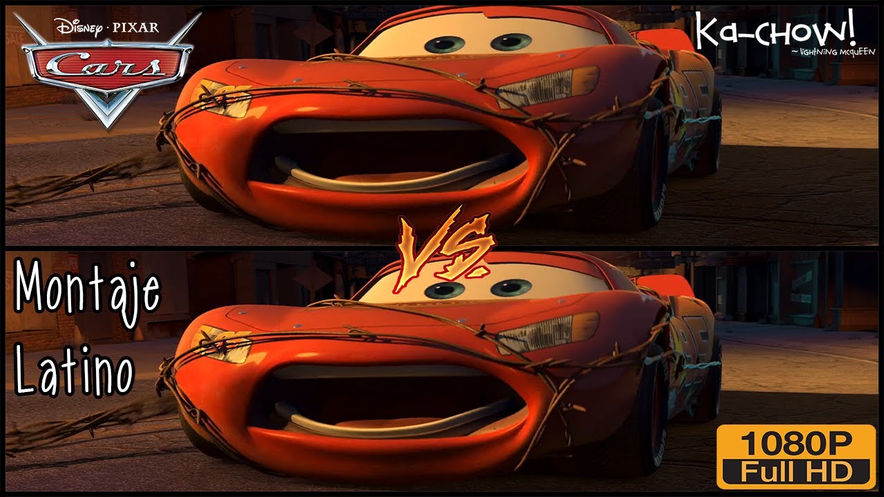 Cars 1 - Rayo McQueen se asusta en Radiador Springs (Kuno Becker VS ...