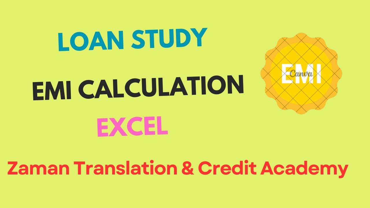 Loan EMI Calculation || EMI Calculator #emi #loanemi #emiloan - YouTube