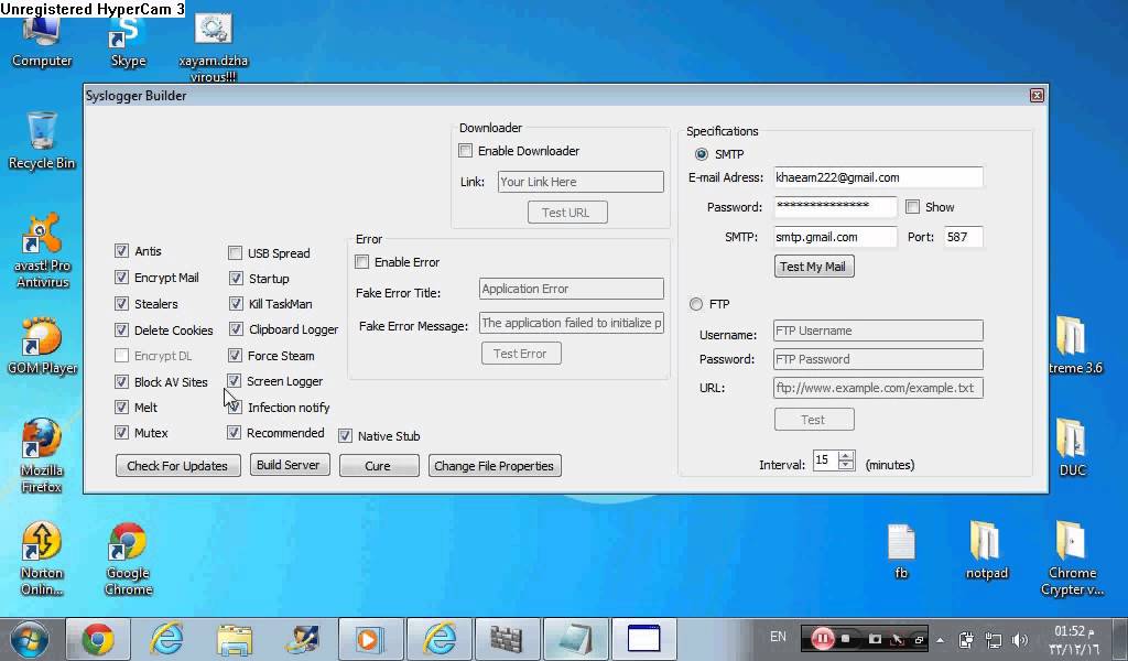 syslogger by xayam black hacker.avi - YouTube