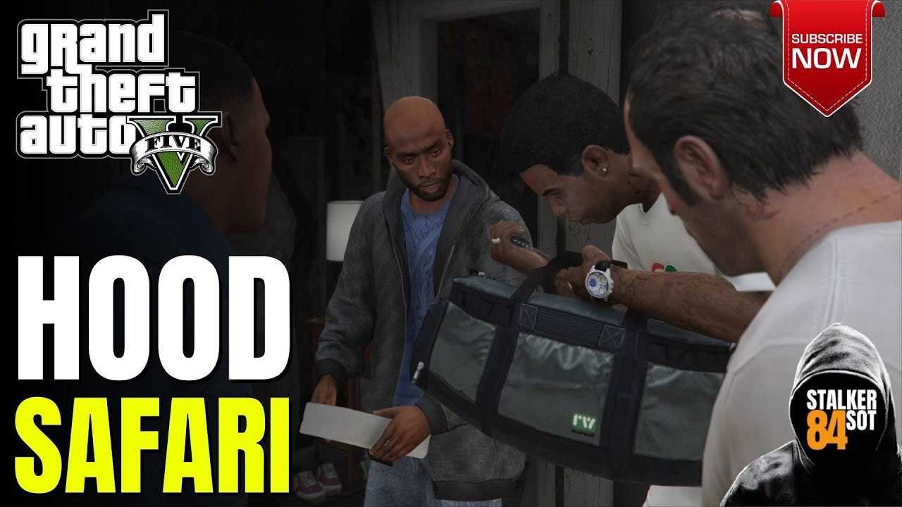 THE HOOD SAFARI | FULL GTA 5 STORY MISSION (Grand Theft Auto 5) - YouTube