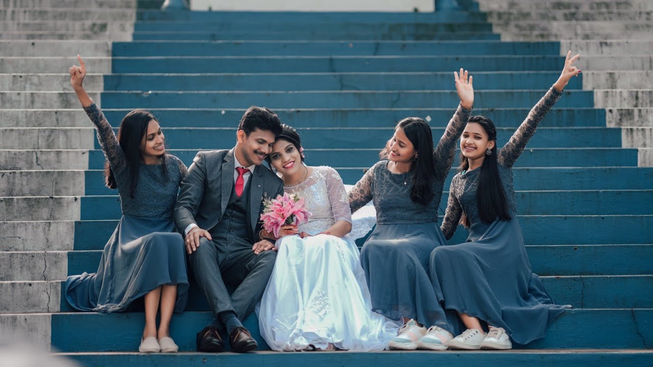 STEPHIN ️ ANJUSHA KNANAYA WEDDING, ENGAGEMENT, MYLANJI, CHANTHAM ...