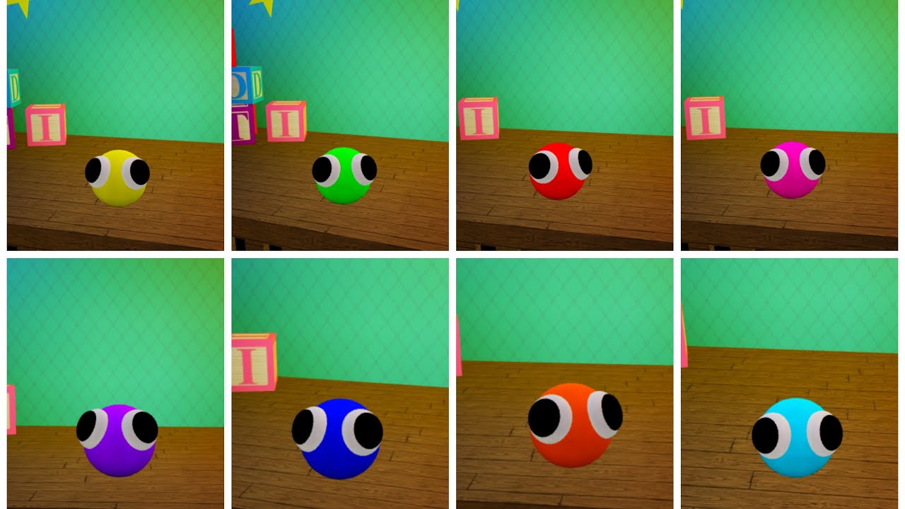 Find Rainbow Friends Morphs (Looky Update) Roblox - YouTube