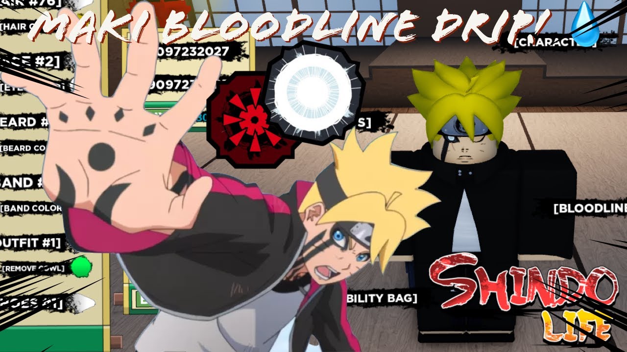 [Drip] *NEW* Borumaki & Kamaki Bloodline Drip | Shindo Life | Age of ...