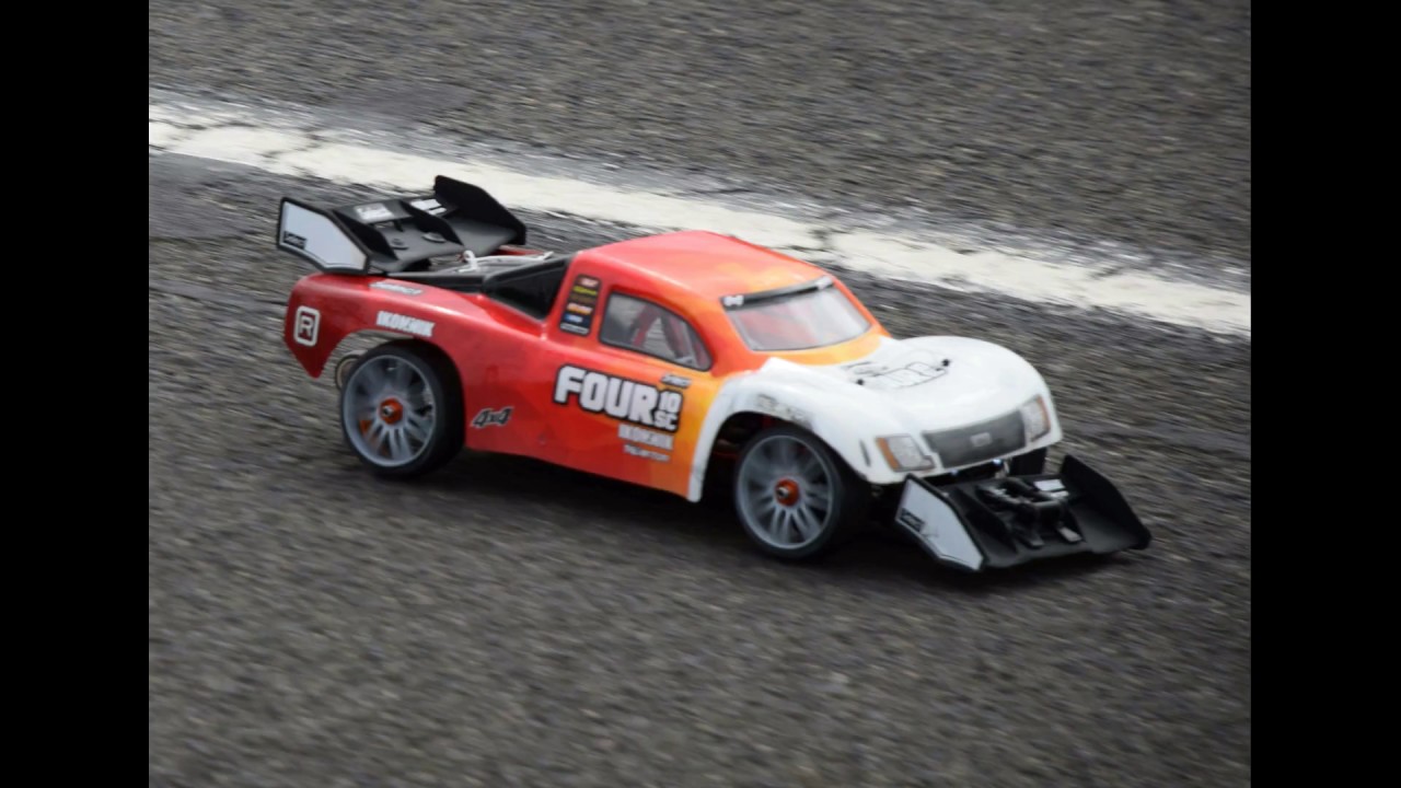 166 kph Helion Select 4 TR 4wd Short Coarse Truck - YouTube