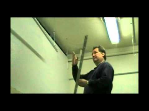 Sequancage montage polypanel plafond suspendu - YouTube