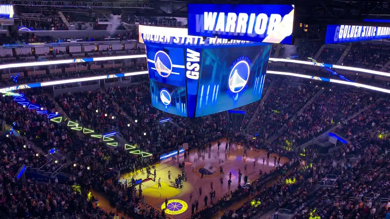 Golden State Warriors Starting Line Up Intro March 2020 - YouTube