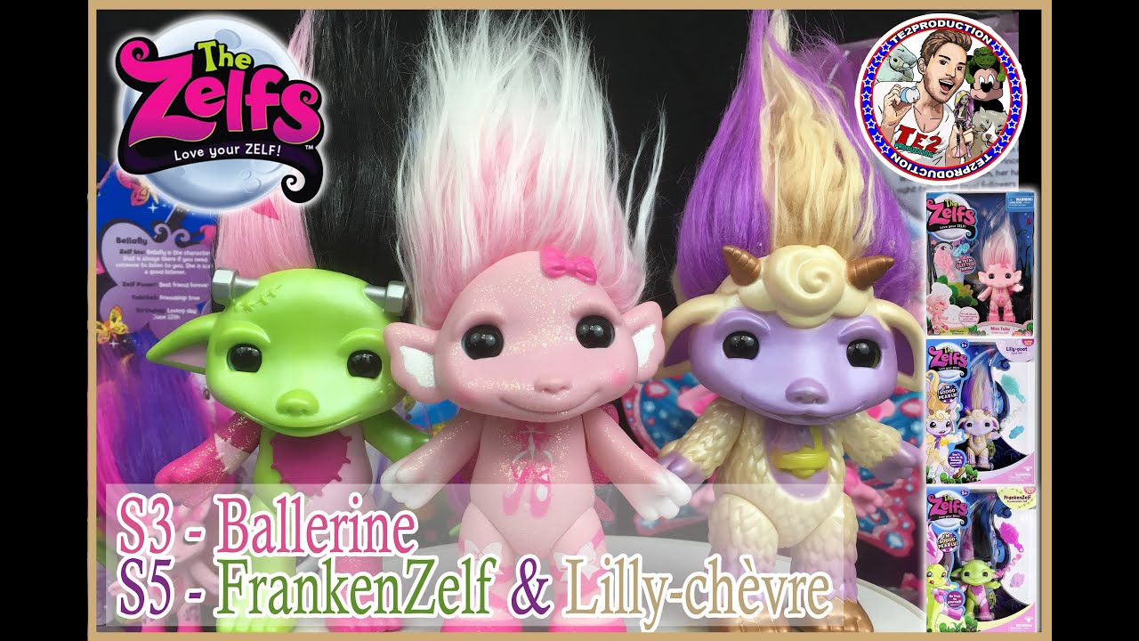 Review The Zelfs S3 - Miss Tutu- S5 - Lilly-Goat & FrankenZelf - YouTube